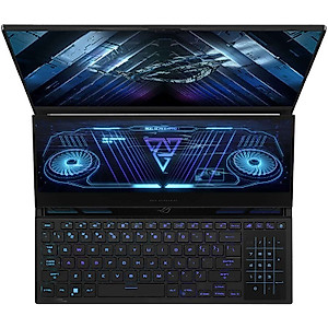 XOTICPC 2023 ASUS ROG Zephyrus Duo 16 GX650PZ Gaming Laptop (AMD Ryzen 9 7945HX, 64GB RAM, 1TB NVMe SSD, RTX 4080 12GB, 16" QHD+ 240Hz 3ms, Win 11 Pro) Gamer Notebook Computer