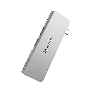 ADAM Elements CASA HUB 5-Port Card Reader Type-C Hub, Genuine Japanese Product, AAPADHUB5EGYJ