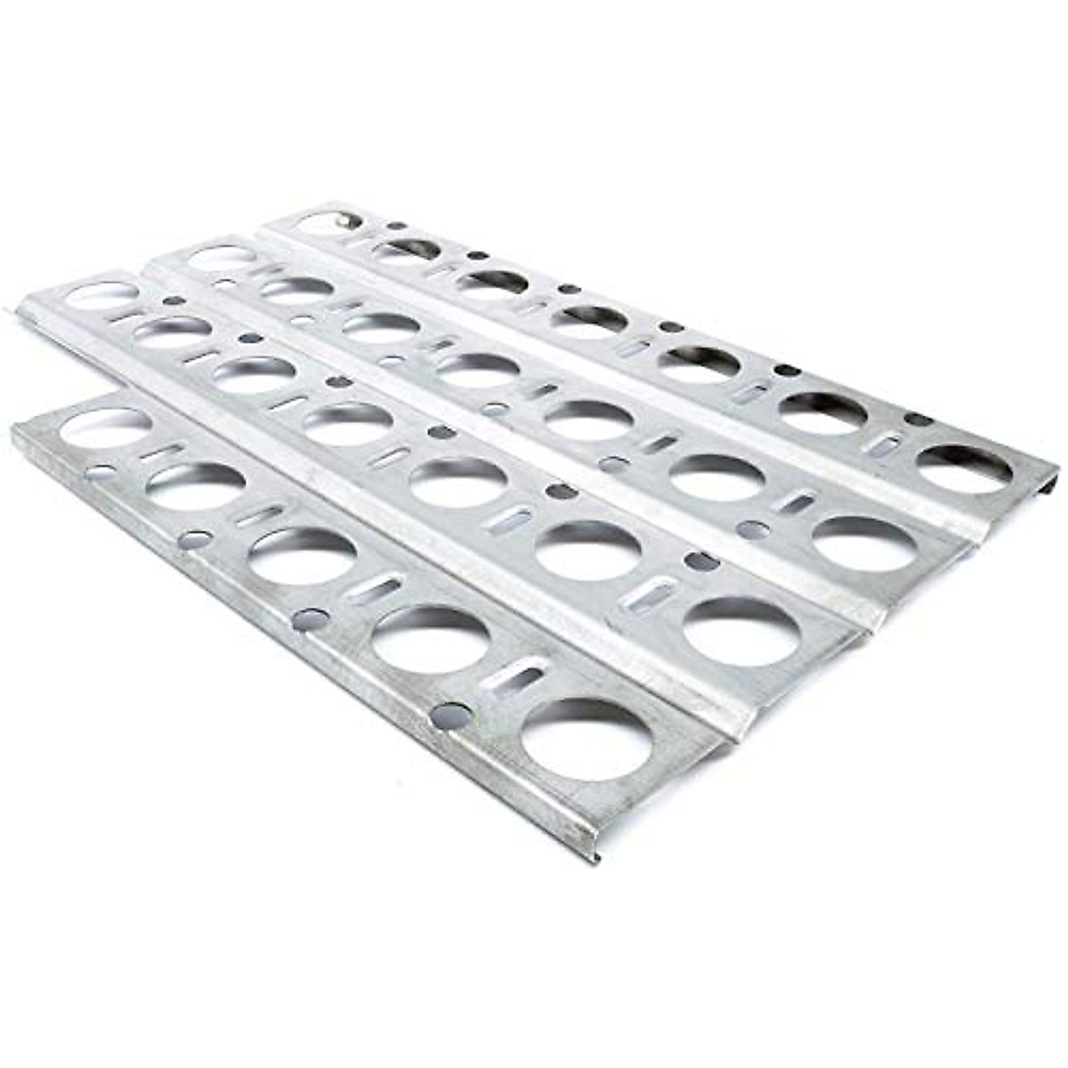 Votenli S9255A(1-Pack) S9256A(1-Pack) Stainless Steel Heat Plate and Ceramic Briquettes (54-Pack) Replacement for Dynasty DBQ30F