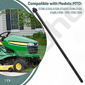 938-05078 Steering Shaft by Ohoho - Compatible with MTD CLT38G, CLT42G, CLT42H, CLT46CVT, LT4200, LT4216, LT4600 - Replaces 938-05078, 738p07154,738-05078, 93805078, 73805078