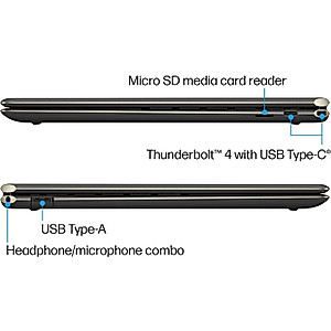 HP Spectre x360 2-in-1 Laptop 2023 13.5” 1920 x 1280 Display, Intel Core i7-1355U, 10-core, Intel Iris Xe Graphics, 16GB LPDDR4, 512GB SSD, Backlit Keyboard, Thunderbolt 4, FP, Windows 11 Home