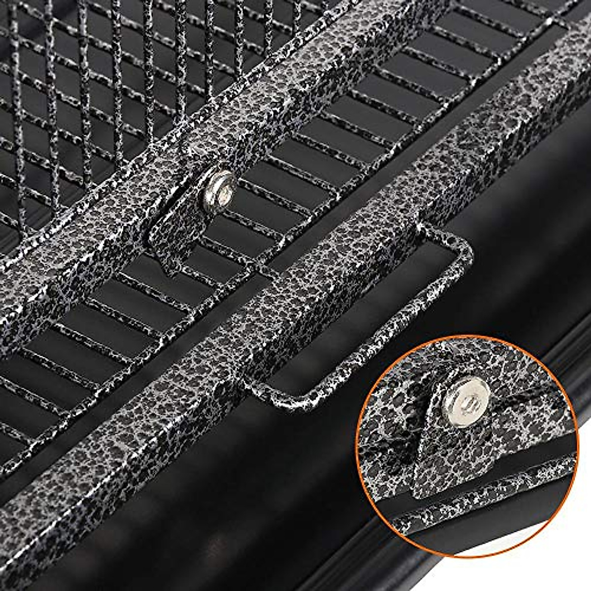 Yaheetech 63-Inch Wrought Iron Construction Rabbit Ferret Chinchilla Adult Rat Sugar Glider Guinea Pig Small Pet Animal Cage with Detachable Stand