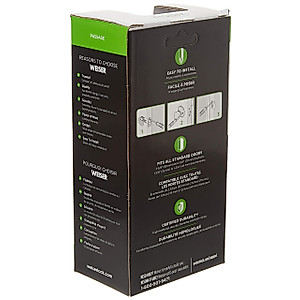 Troy Welcome Home Round Door Knob Lockset, Iron Black Weiser Passage Locks