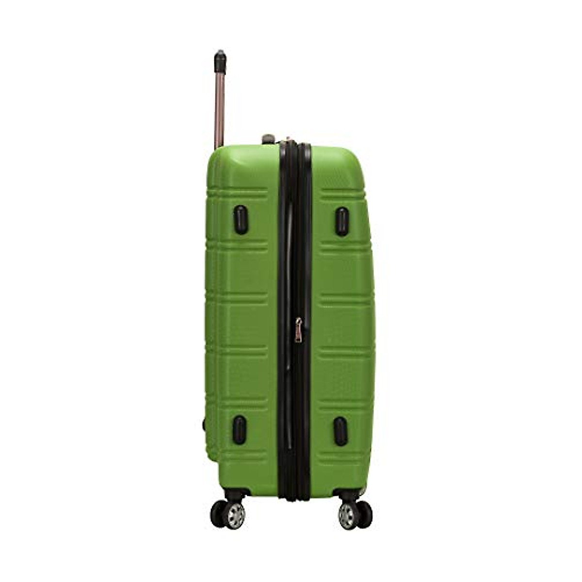Rockland Melbourne Hardside Expandable Spinner Wheel Luggage, Green, 2-Piece Set (20/28)