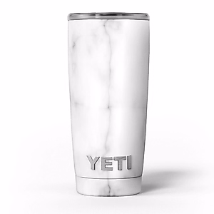 Design Skinz Slate Marble Surface V51 - Skin Decal Vinyl Wrap Kit Compatible with The Yeti Rambler Cooler Tumbler Cups