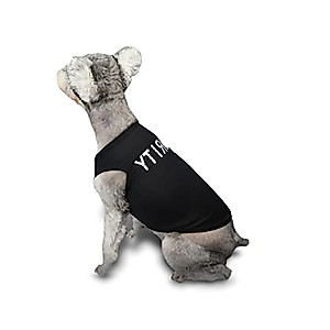 Knchy 3 Pack Pet Dog T-Shirt Costume with Security Letters, Summer Breathable Dog Vest Shirt Apparel Sleeveless Clothes, Lightweight Puppy Clothing for Small Medium Large Pets Dogs Cats Doggie