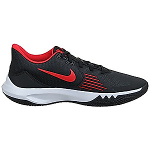 Nike Precision 5 Men's Basketball Shoes Black Red White CW3403-004 (Numeric_10_Point_5)