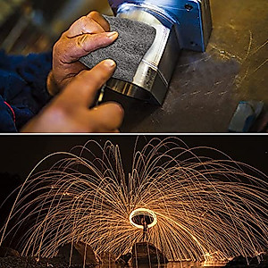 Yopay 8 Pack x 13 FT Steel Wool Fill Fabric DIY Kit, Coarse Wire Wool Roll, Gap Vent Blocker to Keep Annoying Animals Away from Holes, House, Garden, Garage