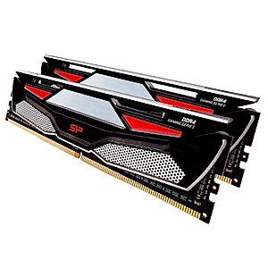 Silicon Power Gaming DDR4 16GB (8GBx2) 3200MHz (PC4 25600) 288-pin CL16 1.35V UDIMM Desktop Memory Module RAM - Low Voltage