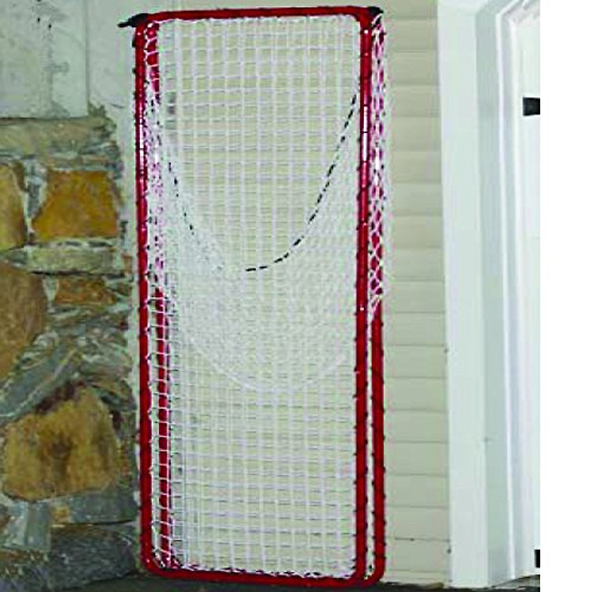 EZGoal Hockey Backstop, Red/White ,10' x 6'