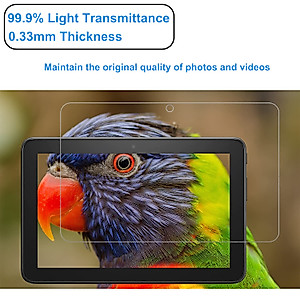 KXOYJAD 2 Pack Screen Protector for 7 2022 Kids 7” Tablet, Tempered Glass Film