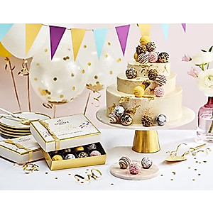 Godiva Chocolatier Birthday Truffles Assorted Chocolate Gift Box, 4.09 Oz (Pack of 6)