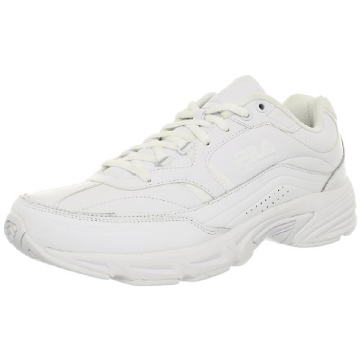 Fila Men's Memory Workshift-m Shoes, White/White/White, 10.5 M US