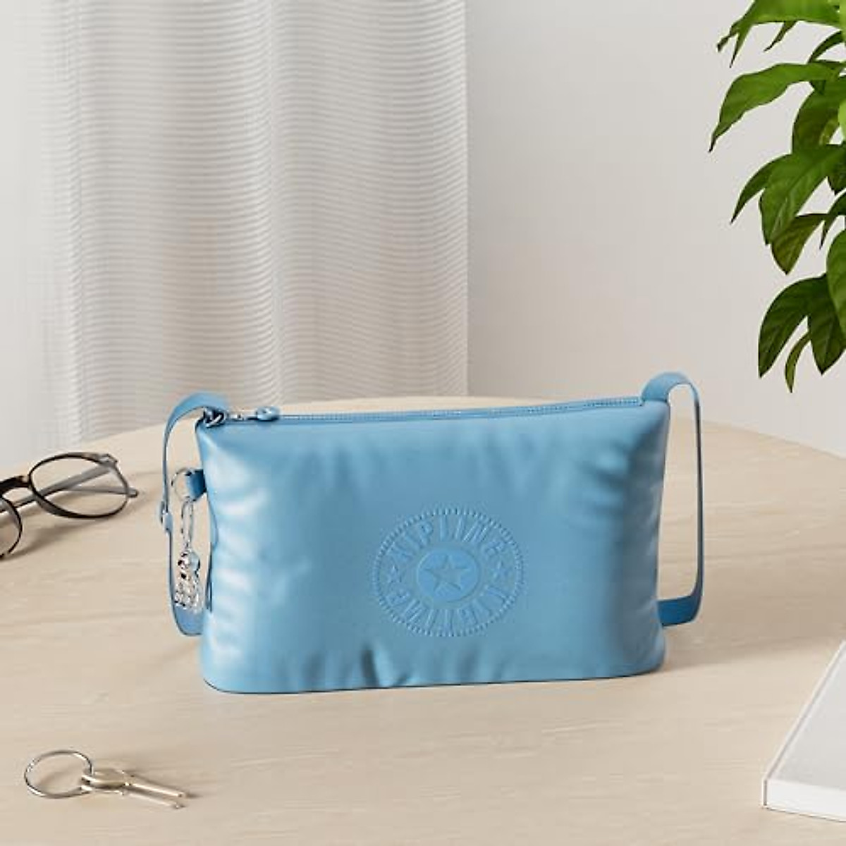 Kipling womens Womenâ€™s Atlez Duo Pouch Gift Set, Includes Holiday Gifting Box, Lightweight Nylo Crossbody Handbag, Dynamic Beetle, 9.75 L x 6.5 H 1.25 D US