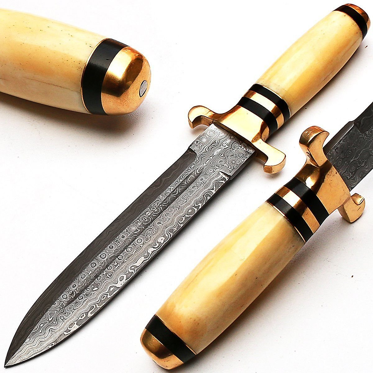 PAL 2000 KNIVES DAG-8749 Custom Handmade Damascus Steel 12 Inches Hunting Knife