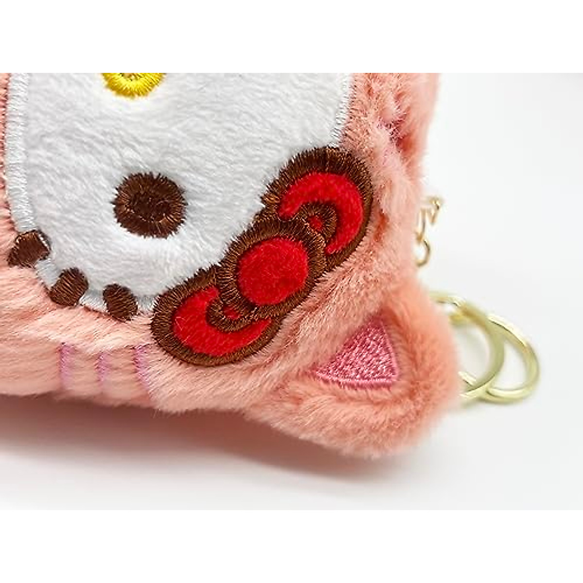 Fa-Doara Kitty Mini Backpack Purse for Women and Teens, Cute Backpack Purse with Plush Keychain, Small Backpack Wallet Pouch Purse Shoulder Bag