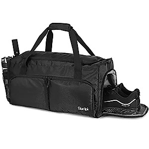 Sucipi Gym Bag for Women with Shoe Compartment, Light Weight Ladies Gym Bag, Workout Bags with Water Resistant Pocket, Large Capacity with Multi-pocket