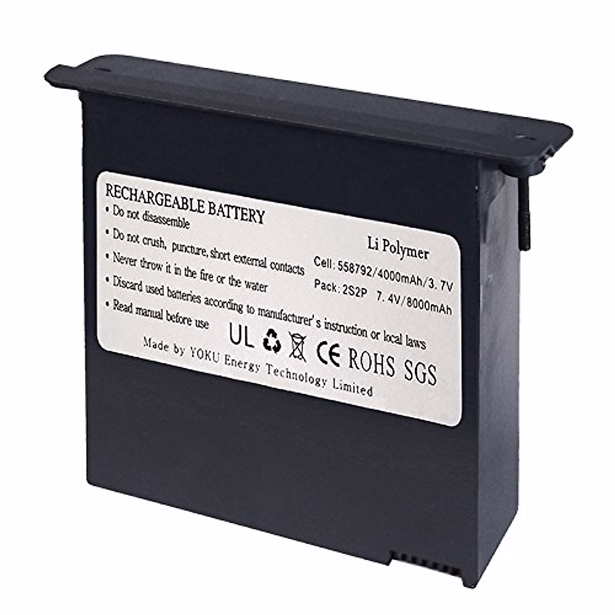 Owon SDSBATTERY 8000 mAh/7.4V Li-ion Battery for SDS Oscilloscope