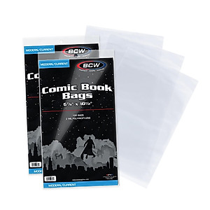 BCW Current Comic Bags - 200 Count