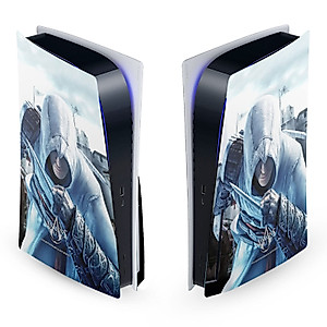 Head Case Designs Officially Licensed Assassin's Creed Altaïr Hidden Blade Key Art Vinyl Faceplate Sticker Gaming Skin Decal Cover Compatible With Sony PlayStation 5 PS5 Disc Edition Console
