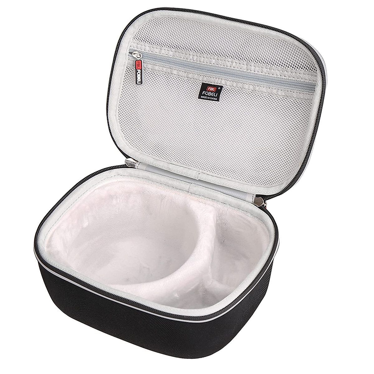 FBLFOBELI Hard Storage Carrying Case Compatible with Walker's Razor Slim/Howard Leight Shooting Ear Protection Electronic Shooting Muffs Earmuff (Case Only)