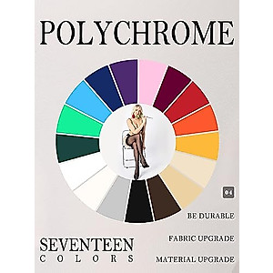 SUREPOCH Thigh High Stockings for Women, Silicone Lace Top Stay Up, Sheer 20D Nylon Pantyhose, 1-2 Pairs