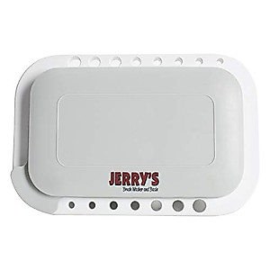 Jerry's Artarama Artist Brush Washer - Multi Use Include Paint Brush Stand & Rest, Cleaning & Washing Basin, Water Bucket, and Painting Palette All In One Within a Lidded Compact Carry Case for Travel