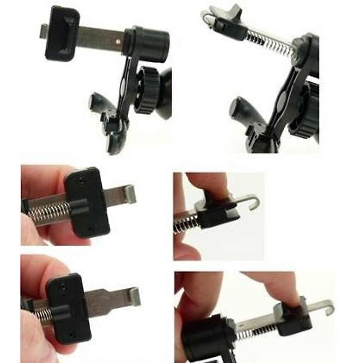 ChargerCity Simple Lock Car Vehicle Air Vent Mount w/Mega Smartphone Holder for Smartphones