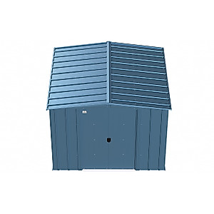 Arrow Classic Steel Storage Shed, 8x8, Blue Grey