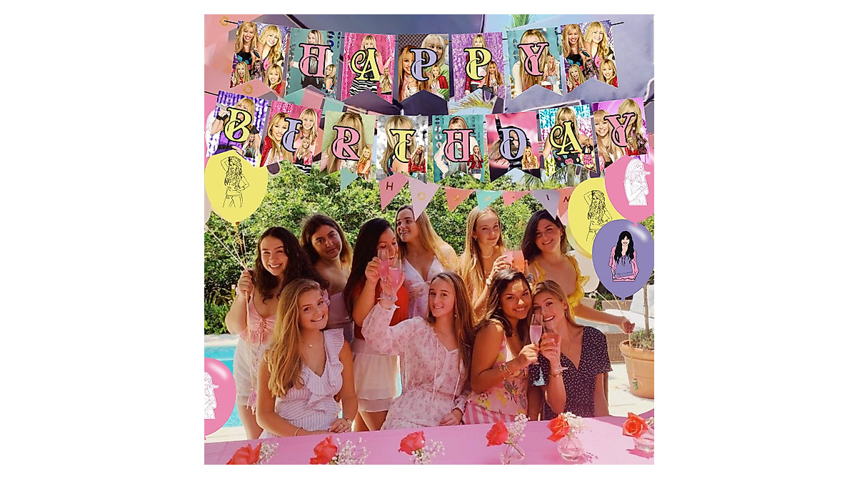 Hannah Singer Music Theme Party Supplies for Kids