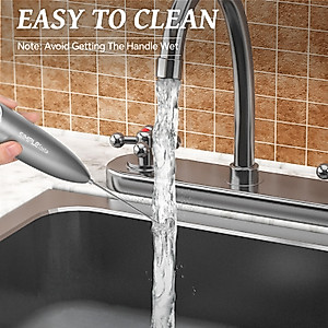 SIMPLETaste Milk Frother Handheld Battery Operated Electric Foam Maker, Drink Mixer with Stainless Steel Whisk for Cappuccino, Bulletproof Coffee, Latte