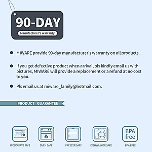 MIWARE 13 Ounce Porcelain Mugs, Set of 6, Tea and Coffee Mug Set, Multicolor (Multicolor, 13OZ)