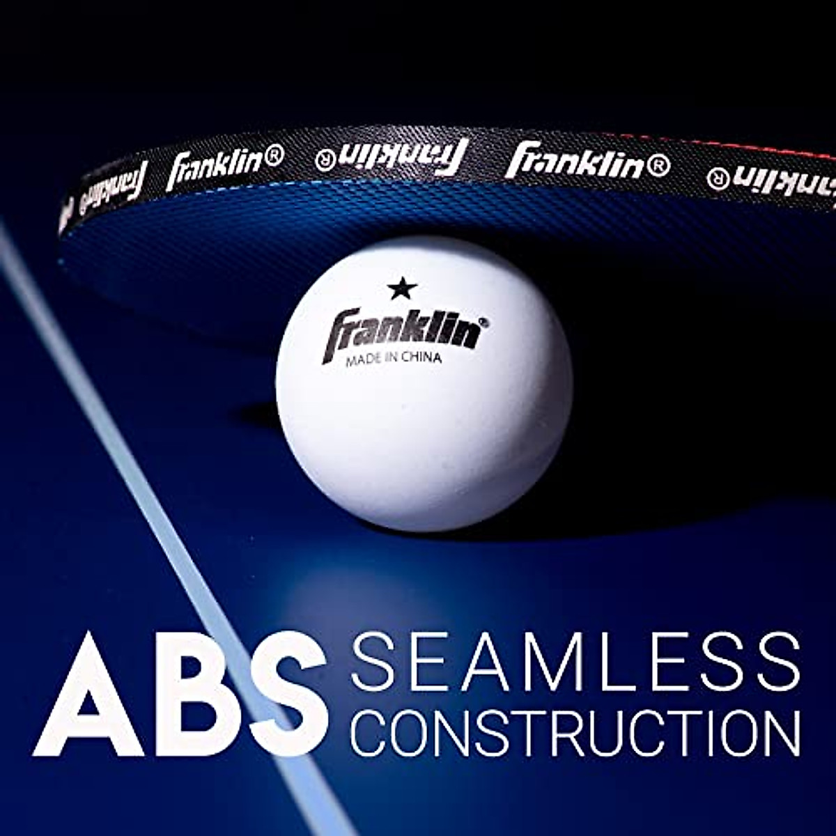 Franklin Sports 4 Player Table Tennis Paddle and Ball Set