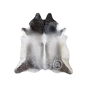 Sunshine Cowhides Grey Cowhide Rug 6ft x 7 ft. 180cm x 210 cm