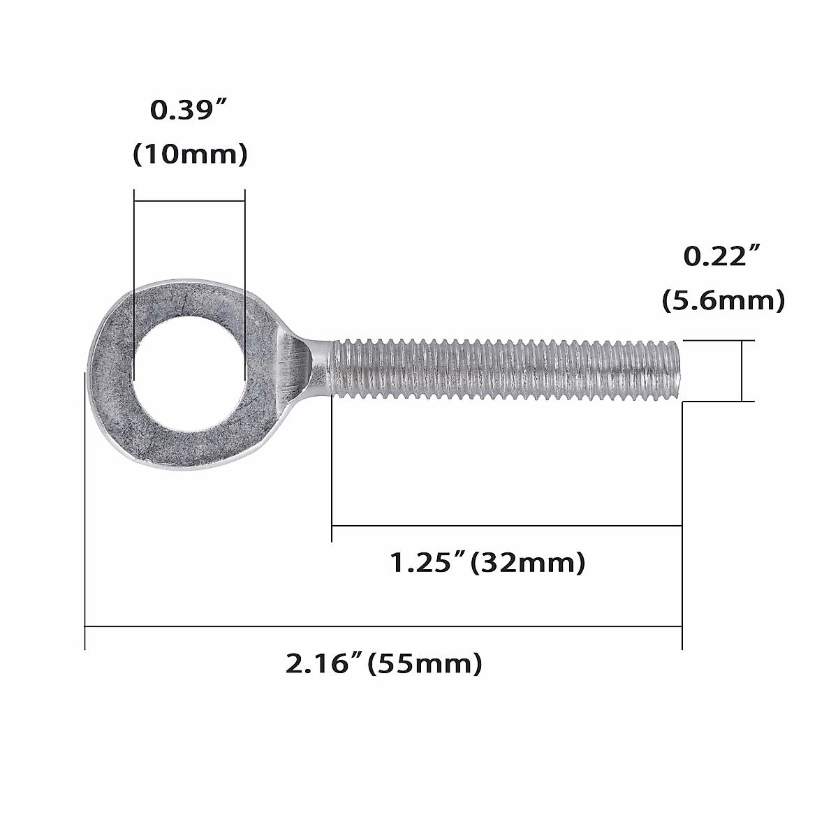 WATODAY 10mm Chain Tensioner, Axle Chain Adjuster Bolt Tensioner for Pocket Mini Dirt Motor Bike 47cc 49cc 2-Stroke CAG SYX Moto Apex Mototec GT Super Pocket Bike 50cc Coolster QG-50 Mini Dirt bike