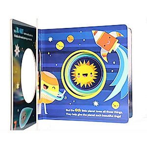 8 Little Planets: A Solar System Book for Kids with Unique Planet Cutouts