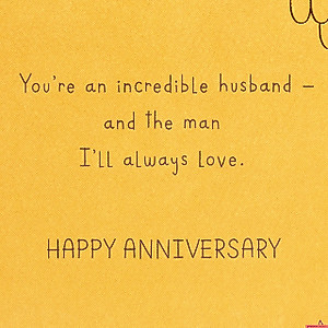 American Greetings Anniversary Card for Husband (Happy In Ways I'd Never Dreamed)