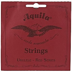 Aquila Red Series AQ-88 Tenor Ukulele Strings - Low G - 1 Set of 4