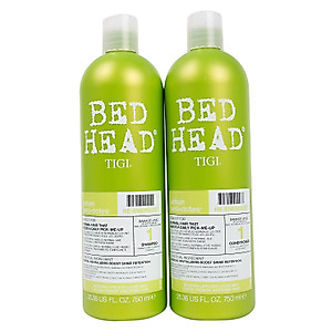Bed Head Shampoo and Conditioner, Urban Antidotes Re-Energize, 25.36 Fl Oz (Pack of 2)
