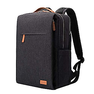 NOBLEMAN Men's Backpack, Laptop Backpack, Waterproof travel Backpack,Daypack, USB (Black) with Organizer case bag