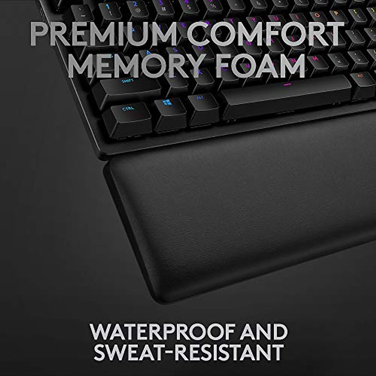 Logitech G513 RGB Backlit Mechanical Gaming Keyboard with GX Blue Clicky Key Switches (Carbon)
