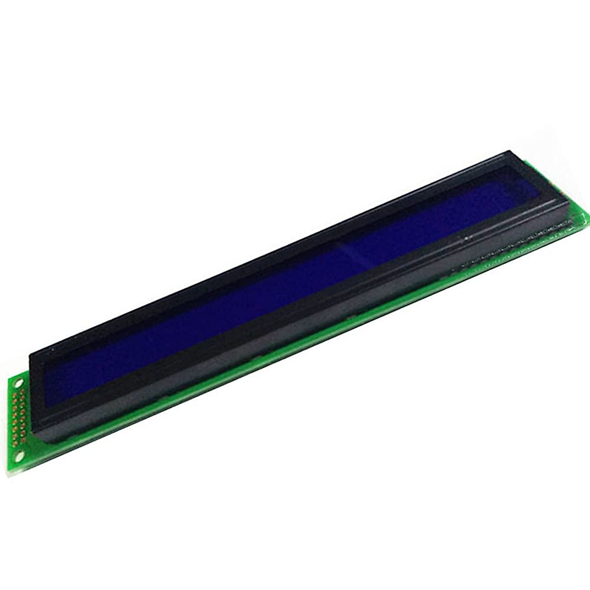 SaiDian 1Pcs HD44780 40x2 4002 LCM Character LCD Display Module 5V White on a Blue Background