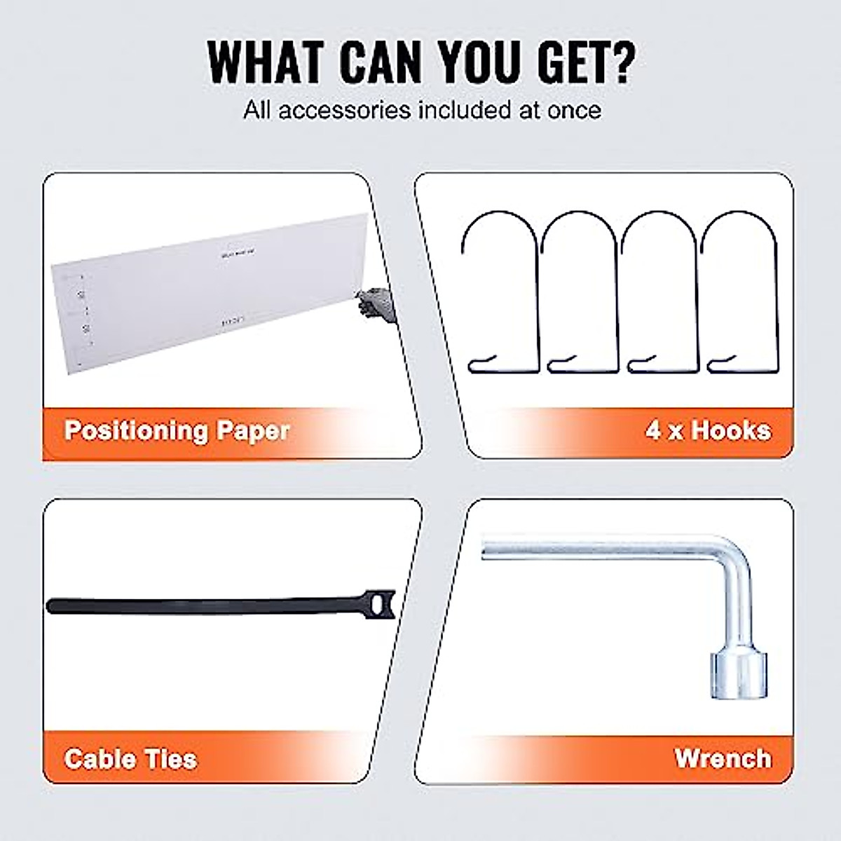 VEVOR Garage Shelving Wall Mounted, 1 x 4 ft Heavy Duty Garage Wall Shelves, 400 lbs Load Capacity Garage Storage Rack Floating Shelves, 2 Pack, Suitable for Shop, Shed, Garage Storage