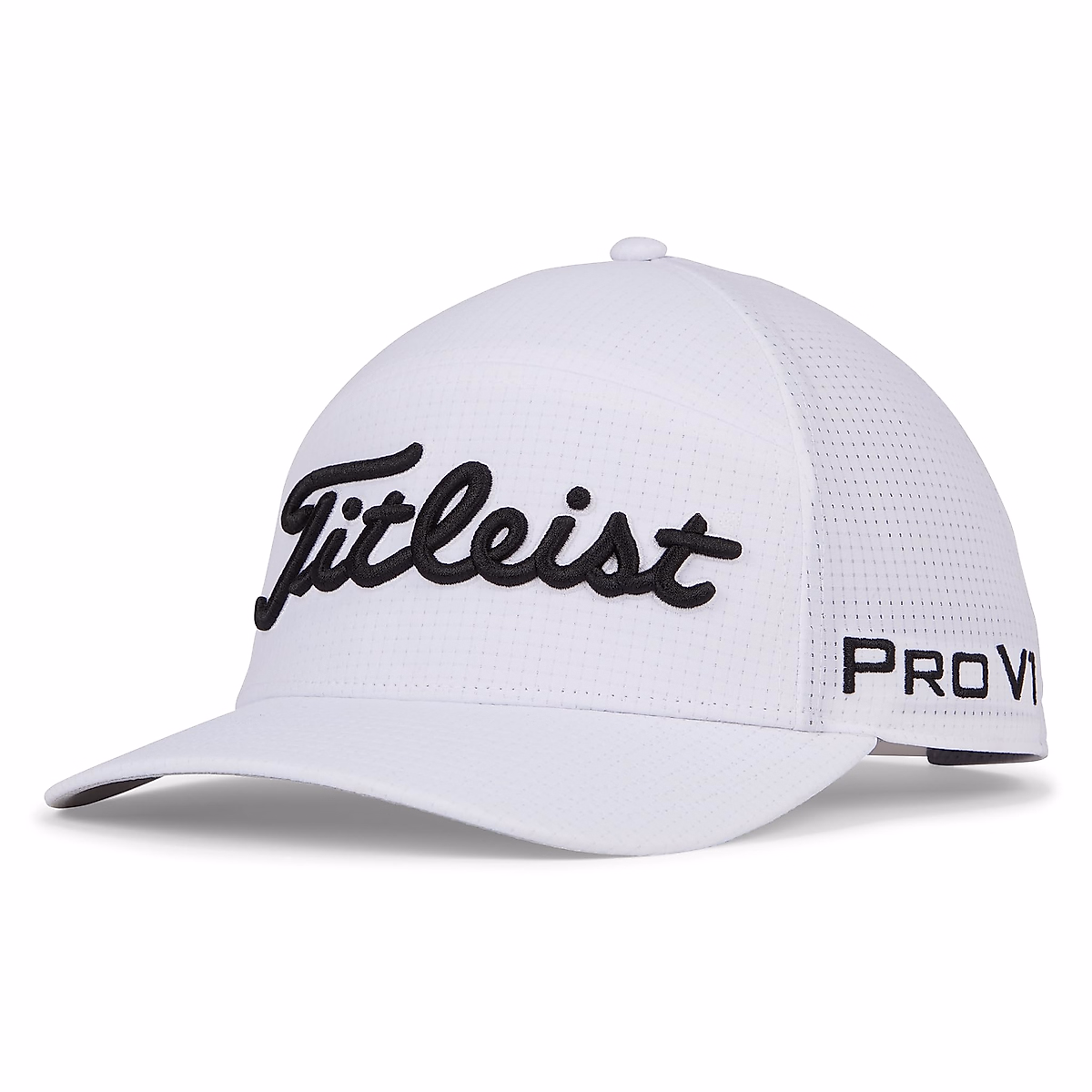 Titleist Tour Featherweight Golf Hat White/Black One Size Fits Most