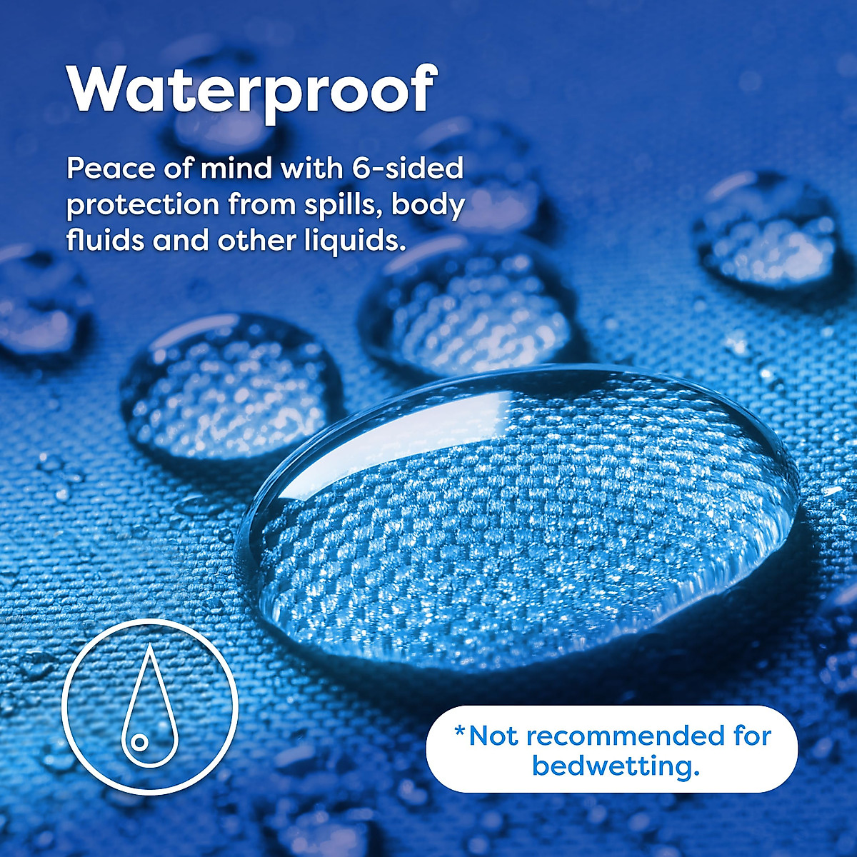 HOSPITOLOGY PRODUCTS Mattress Encasement - Zippered Bed Bug Dust Mite Proof Hypoallergenic - Sleep Defense System - Twin - Waterproof - Stretchable - Ultra Low Profile 6" Depth - 38" W x 75" L