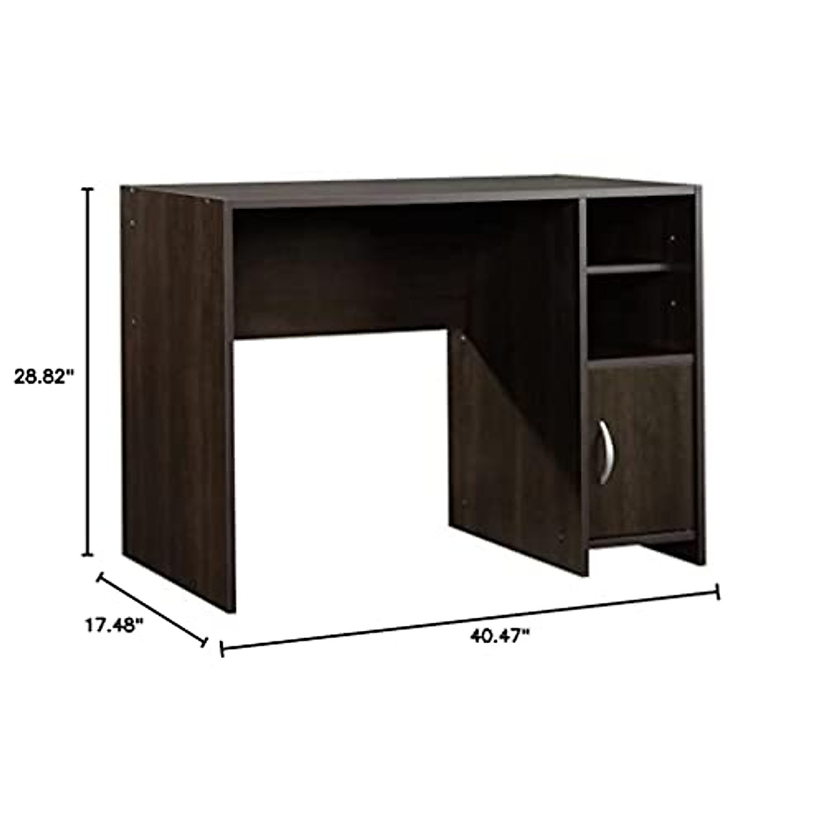 Sauder Beginnings Desk, Cinnamon Cherry finish