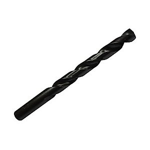 6 Pcs, 13/64" Hss Black Oxide Split Point Jobber Length Drill Bit, Drill America, D/Asp13/64, Flute Length: 2-7/16"; Overall Length: 3-5/8"