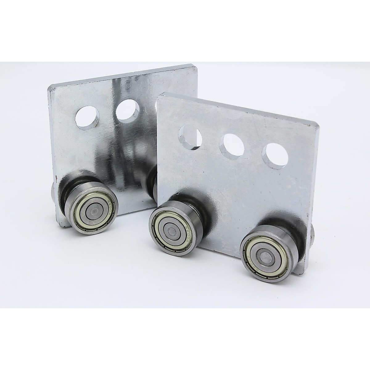 Hi Flame 4 Wheel Trolley Assembly, Four Bearing Trolley Assembly for Taller Strut Channel or All 1-5/8" Channel (Pack of 4)