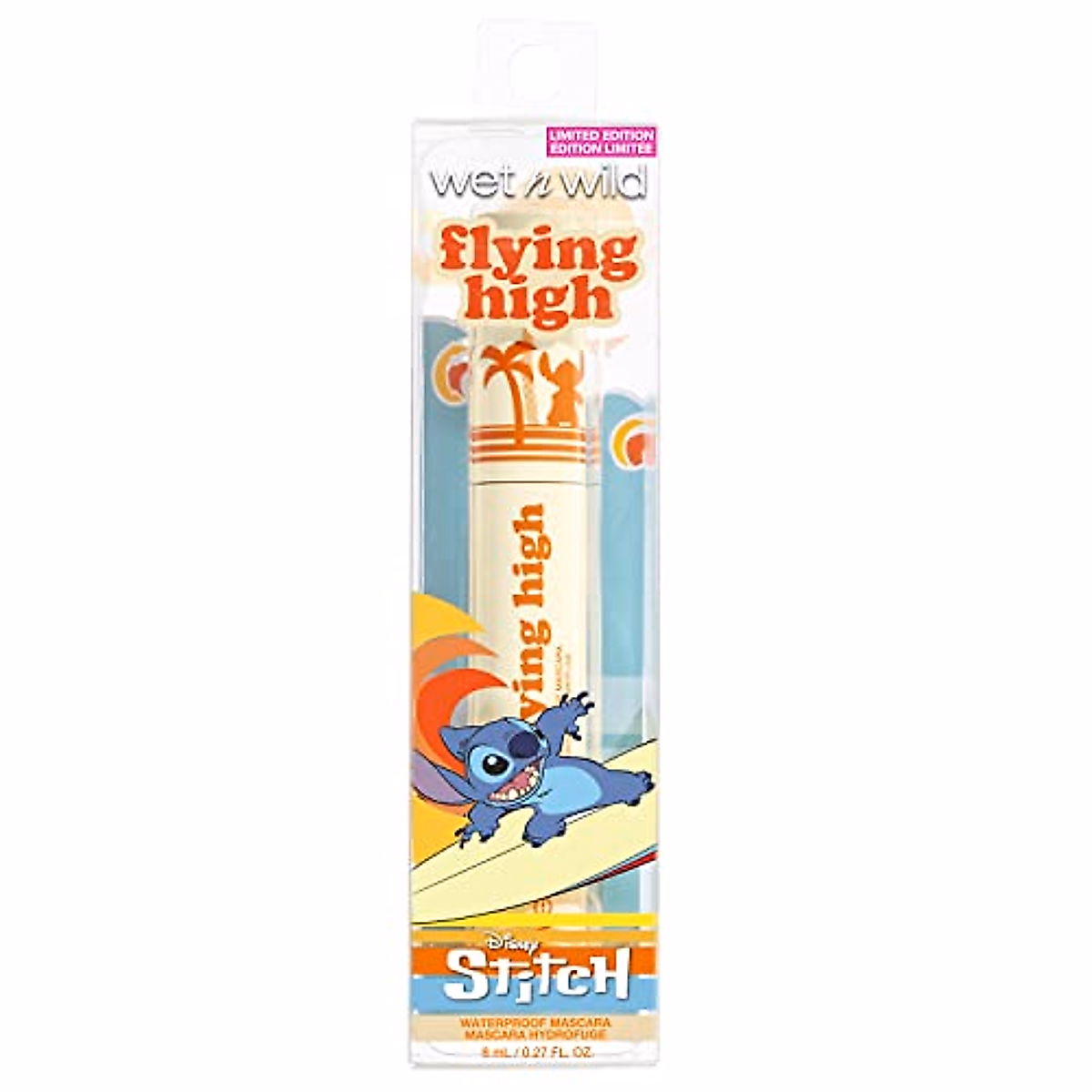 Wet n Wild Disney Lilo And Stitch Waterproof Mascara Volumizes And Lengthens, Flying High