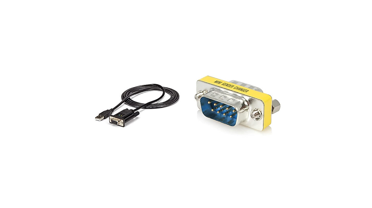 StarTech USB to Serial RS232 Adapter & Gender Changer | Connect Legacy ...
